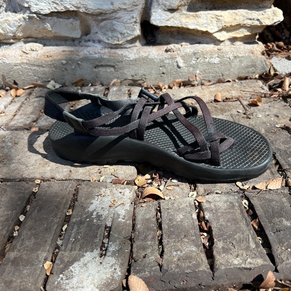 Chaco | Shoes | Chacos All Black Sandals Size 9m Soles Brand New | Poshmark